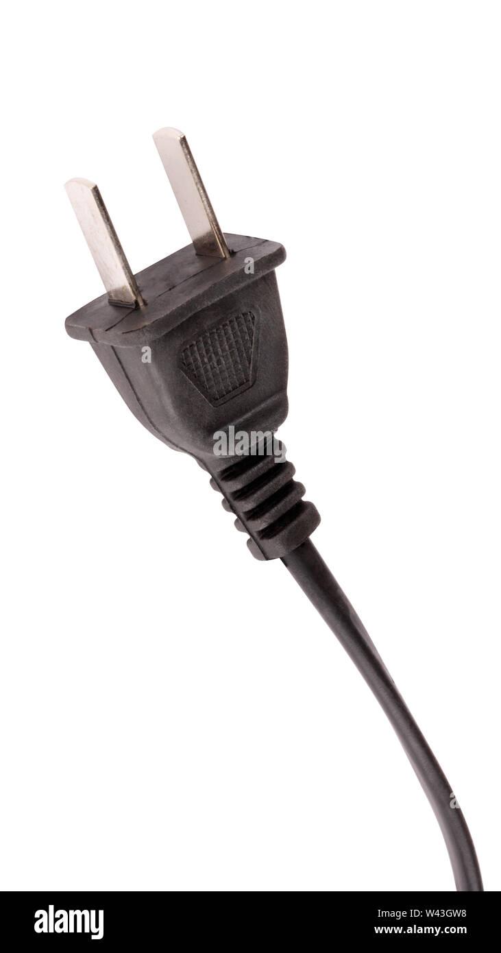 American Outlet Plug with Cord Isolated Stock Photo - Alamy