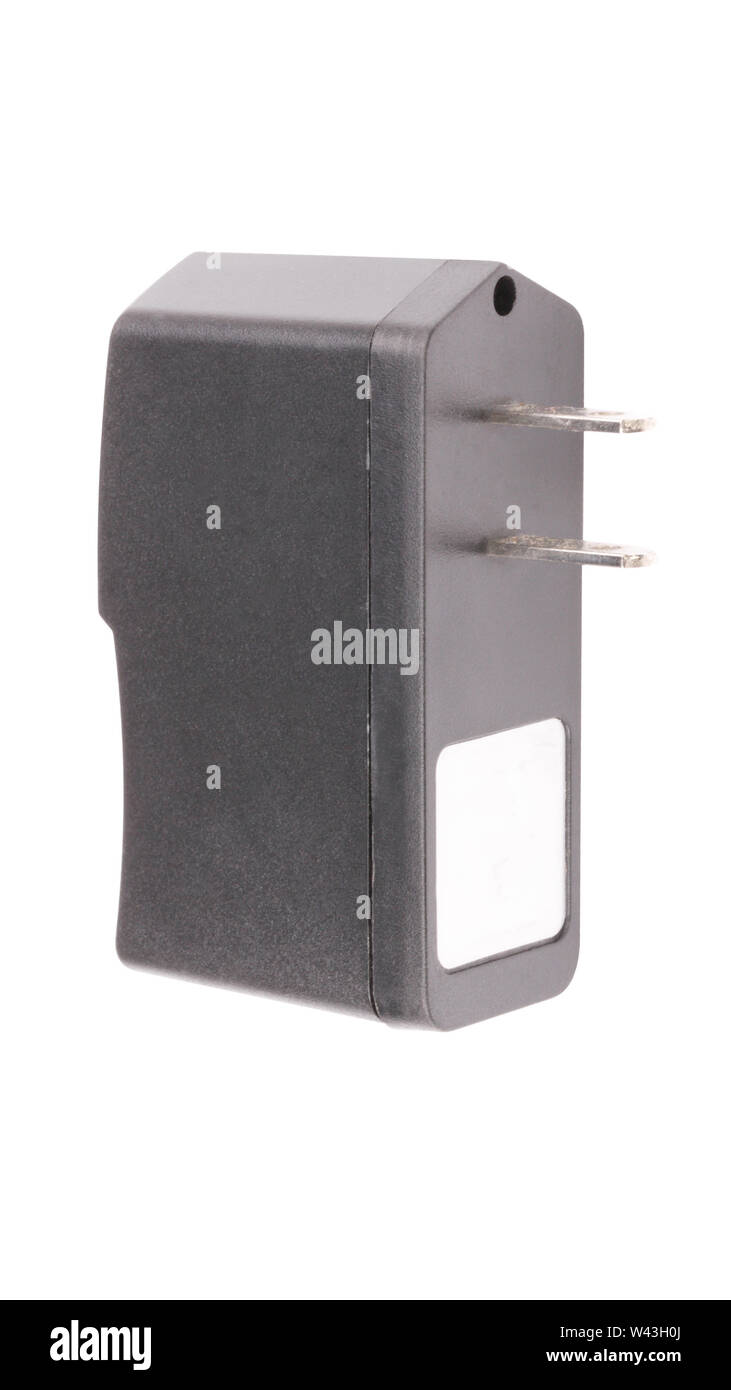 American adaptor Isolated on white Stock Photo - Alamy