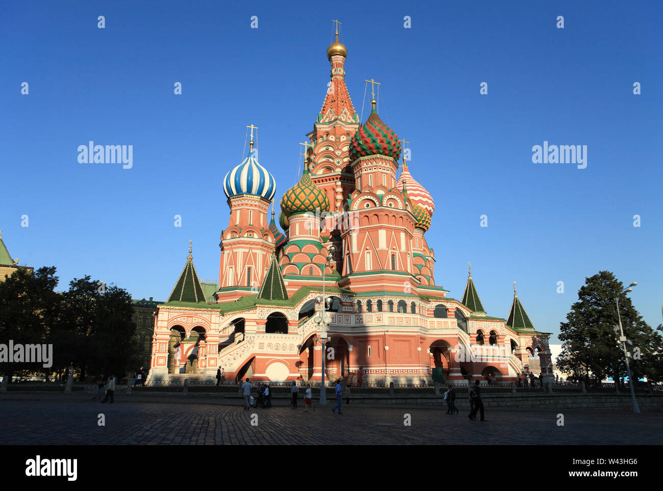 blessed Basil cathedral at day Stock Photo - Alamy