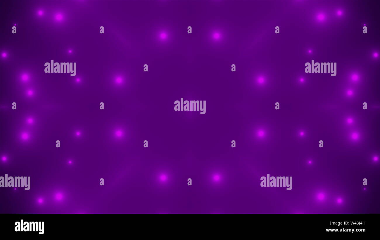 Abstract symmetry kaleidoscope - fractal lights, 3d render backdrop, computer generating ...