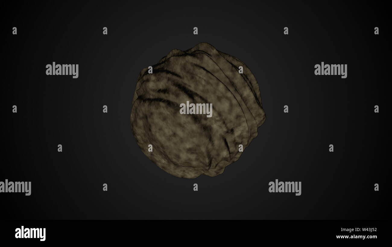 Asteroid modern 3d render computer generated creative for astronomy ...