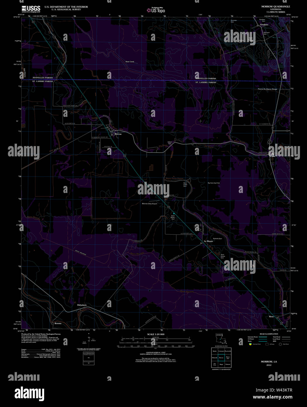 Morrow map hi-res stock photography and images - Alamy