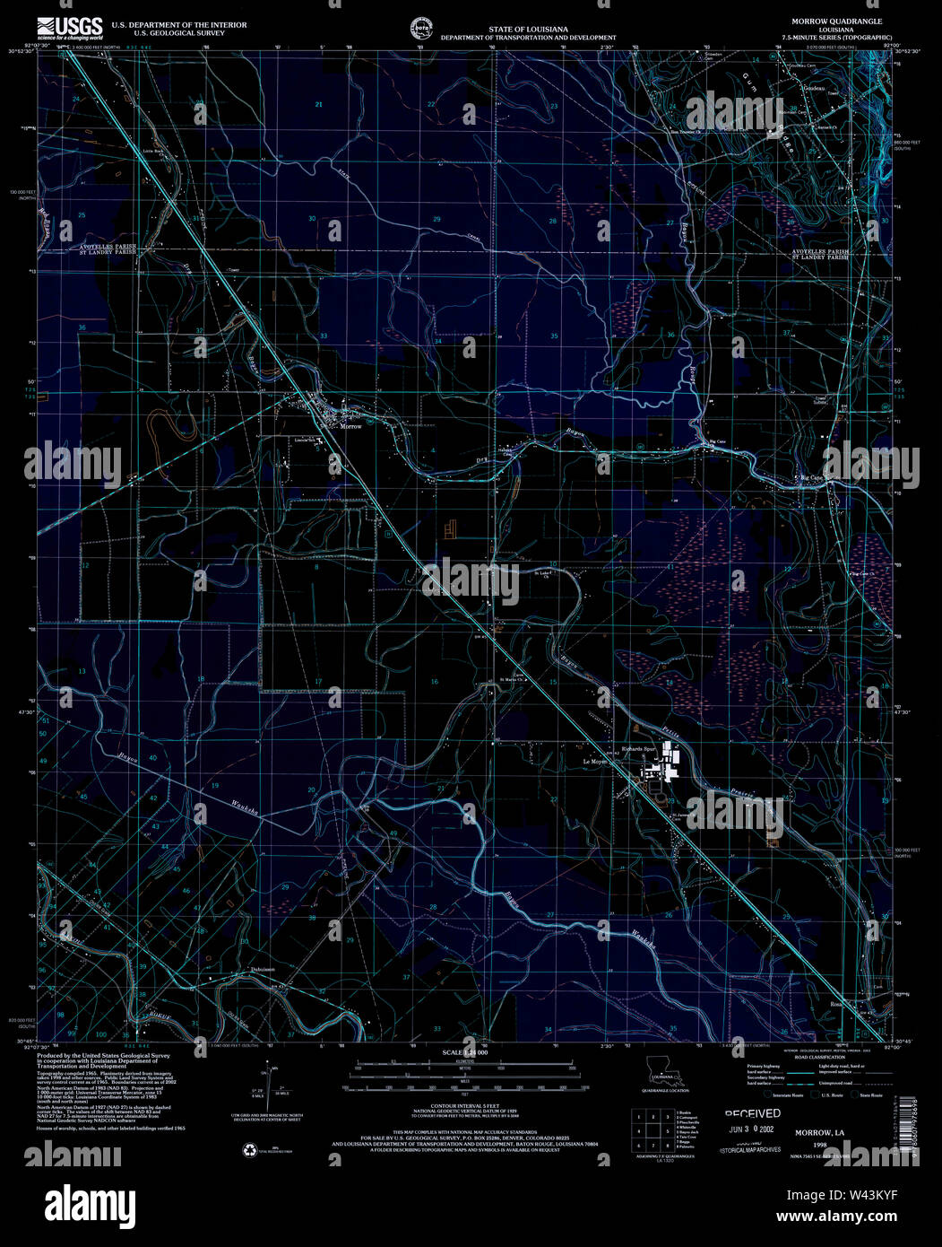 Morrow map hi-res stock photography and images - Alamy