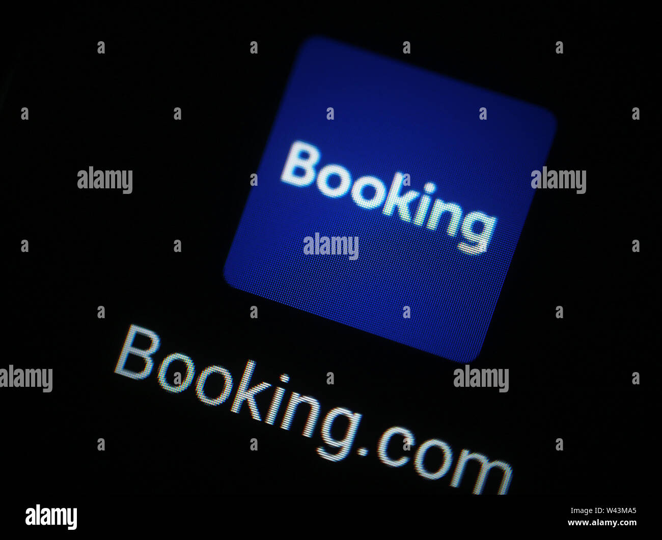 Booking com symbol hi-res stock photography and images - Alamy