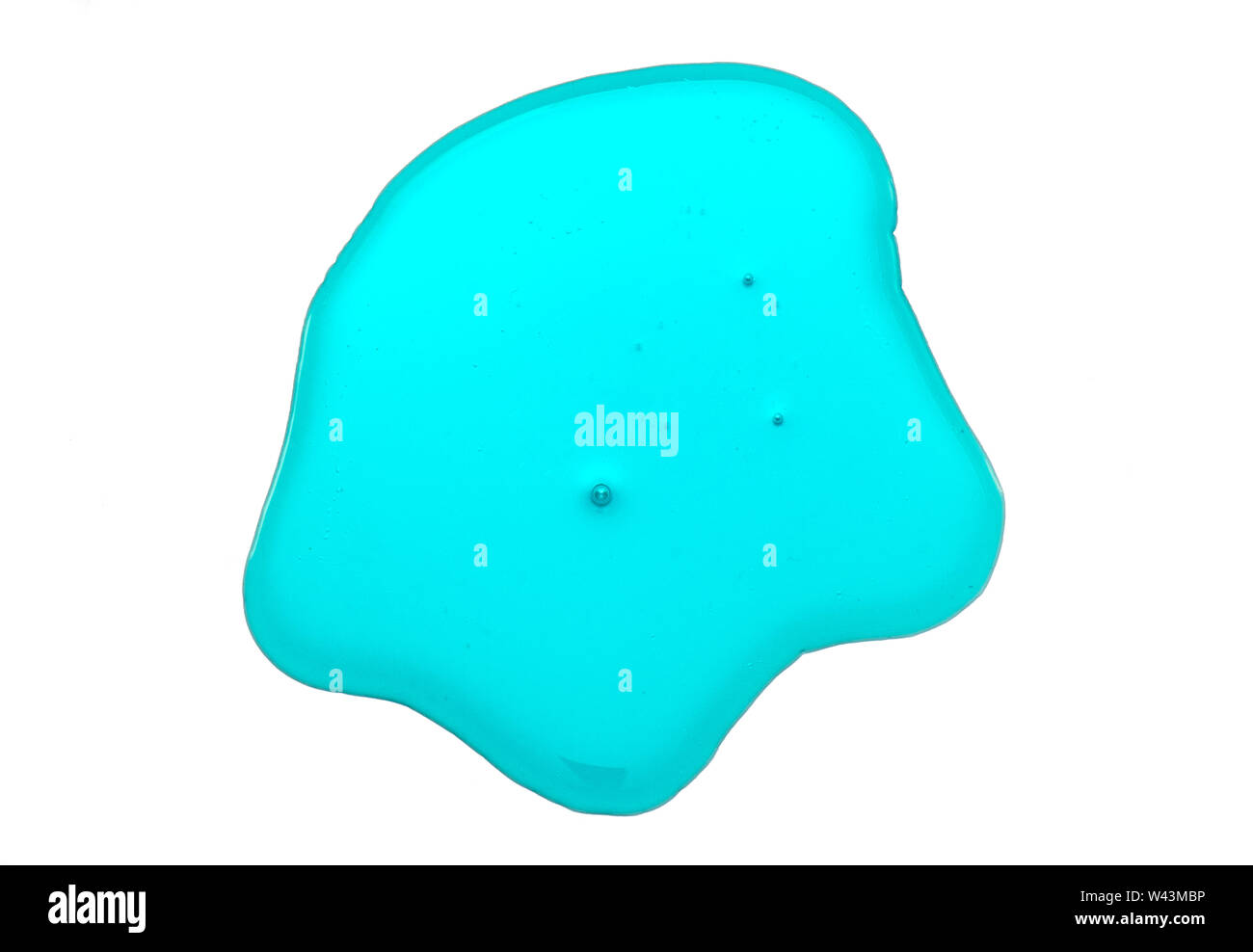 Color liquid transparent Gel isolated on white Background Stock Photo ...