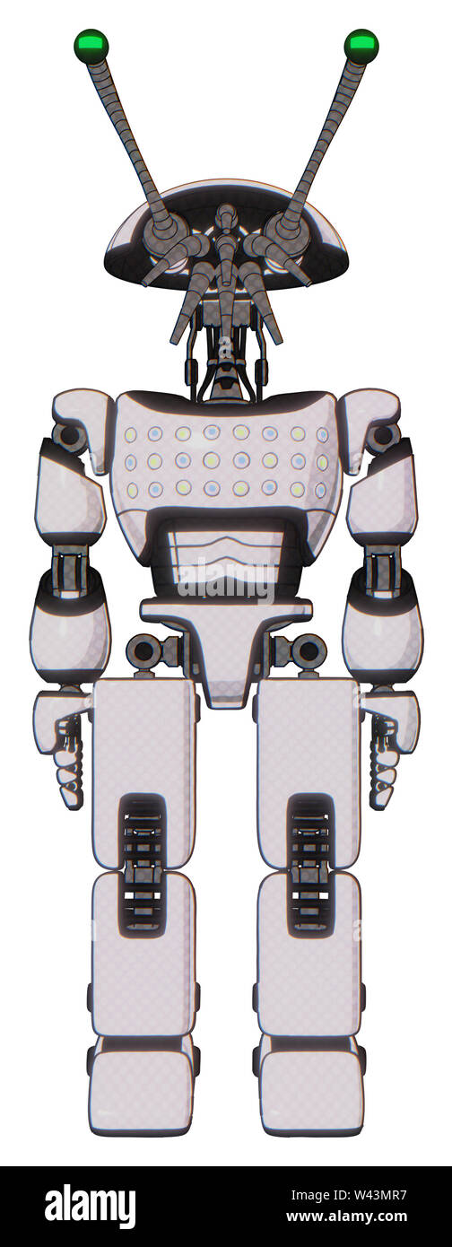 Droid containing elements: dual retro camera head, shrimp head, light ...