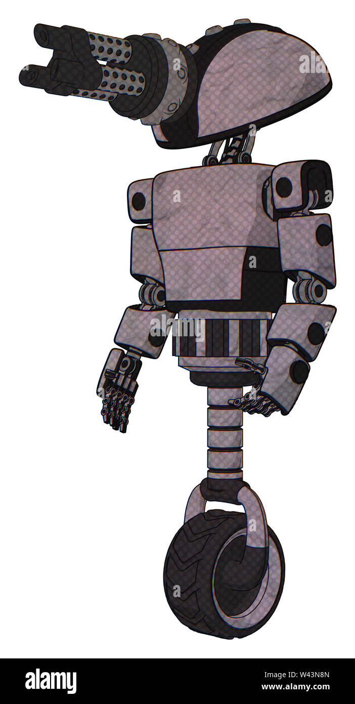 Mech containing elements: gatling gun face design, light chest ...