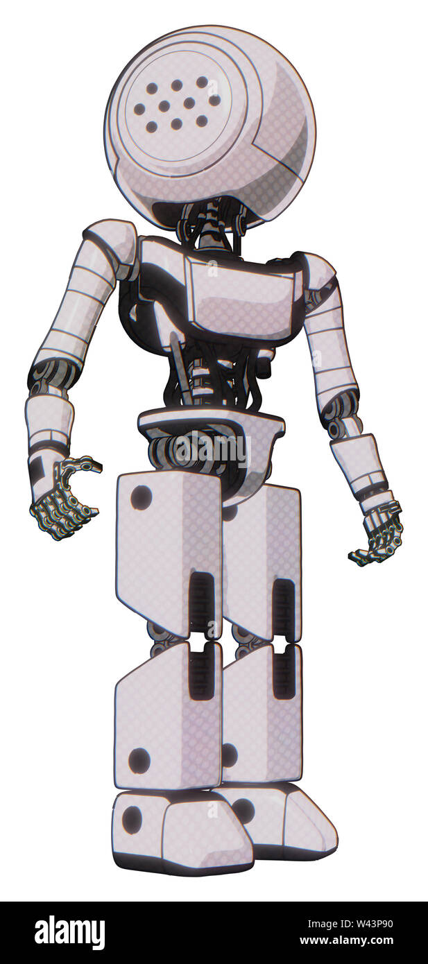 Automaton containing elements: dots array face, light chest ...