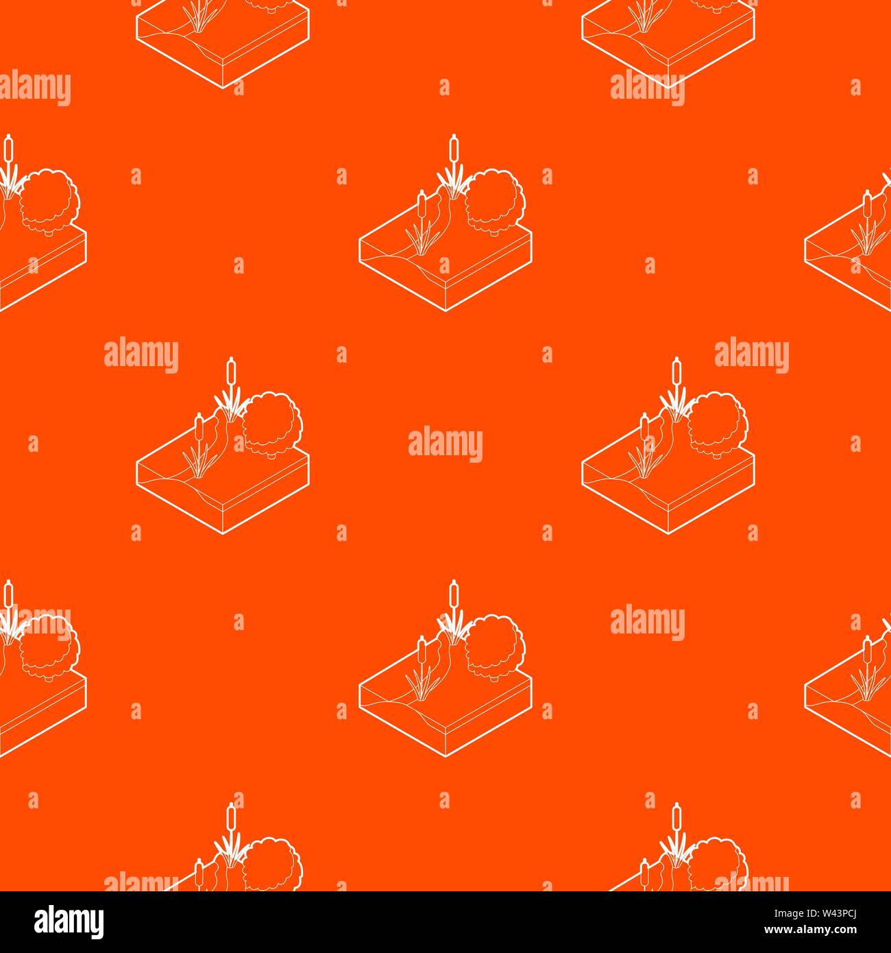 River pattern vector orange Stock Vector Image & Art - Alamy