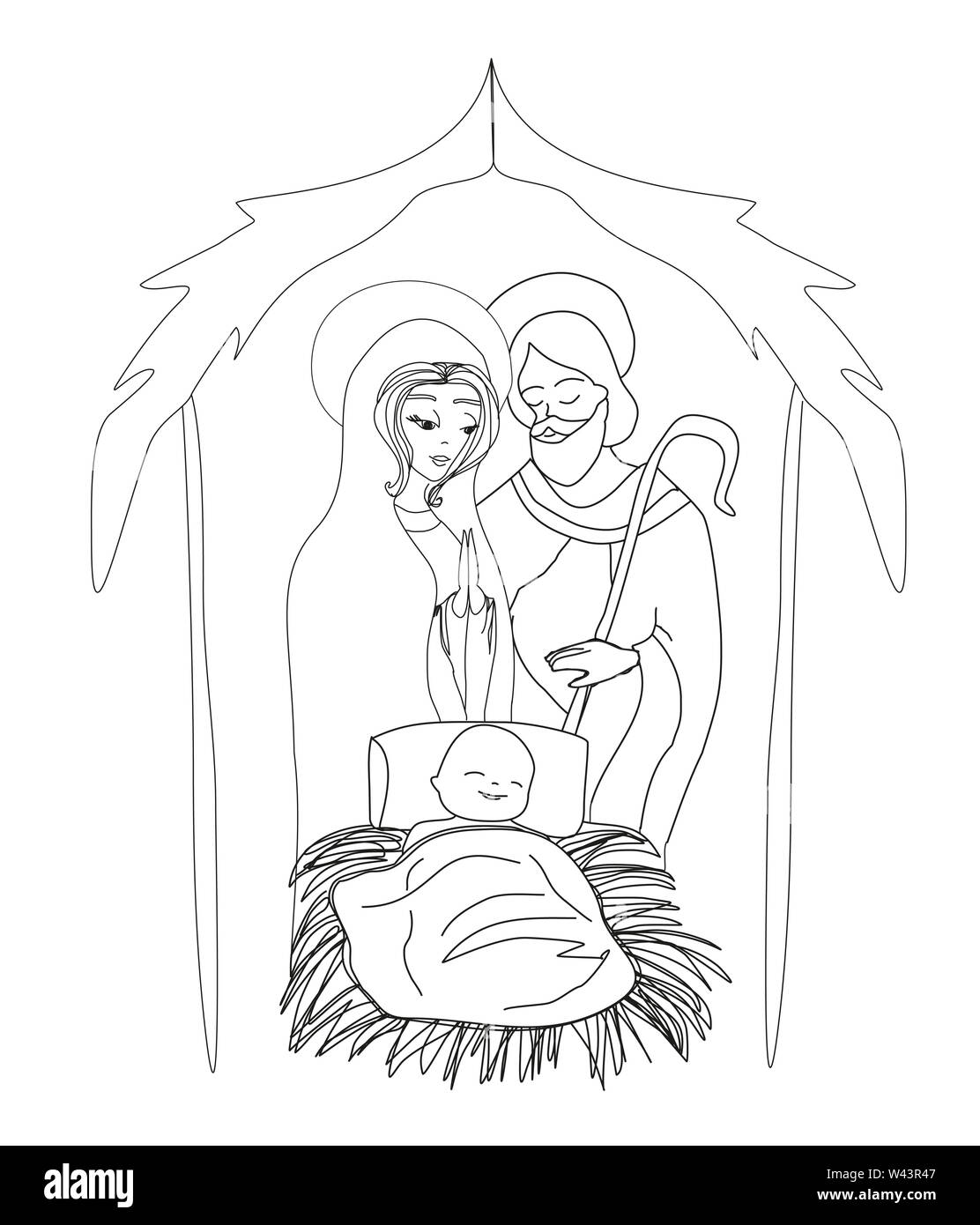 Bethlehem woman Cut Out Stock Images & Pictures - Alamy