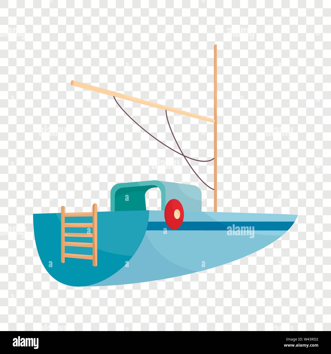 Boat icon, cartoon style Stock Vector Image & Art - Alamy