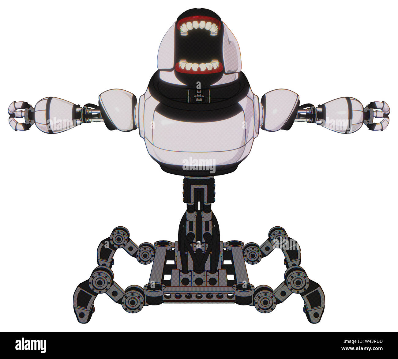 Mech containing elements: chomper head design, heavy upper chest ...