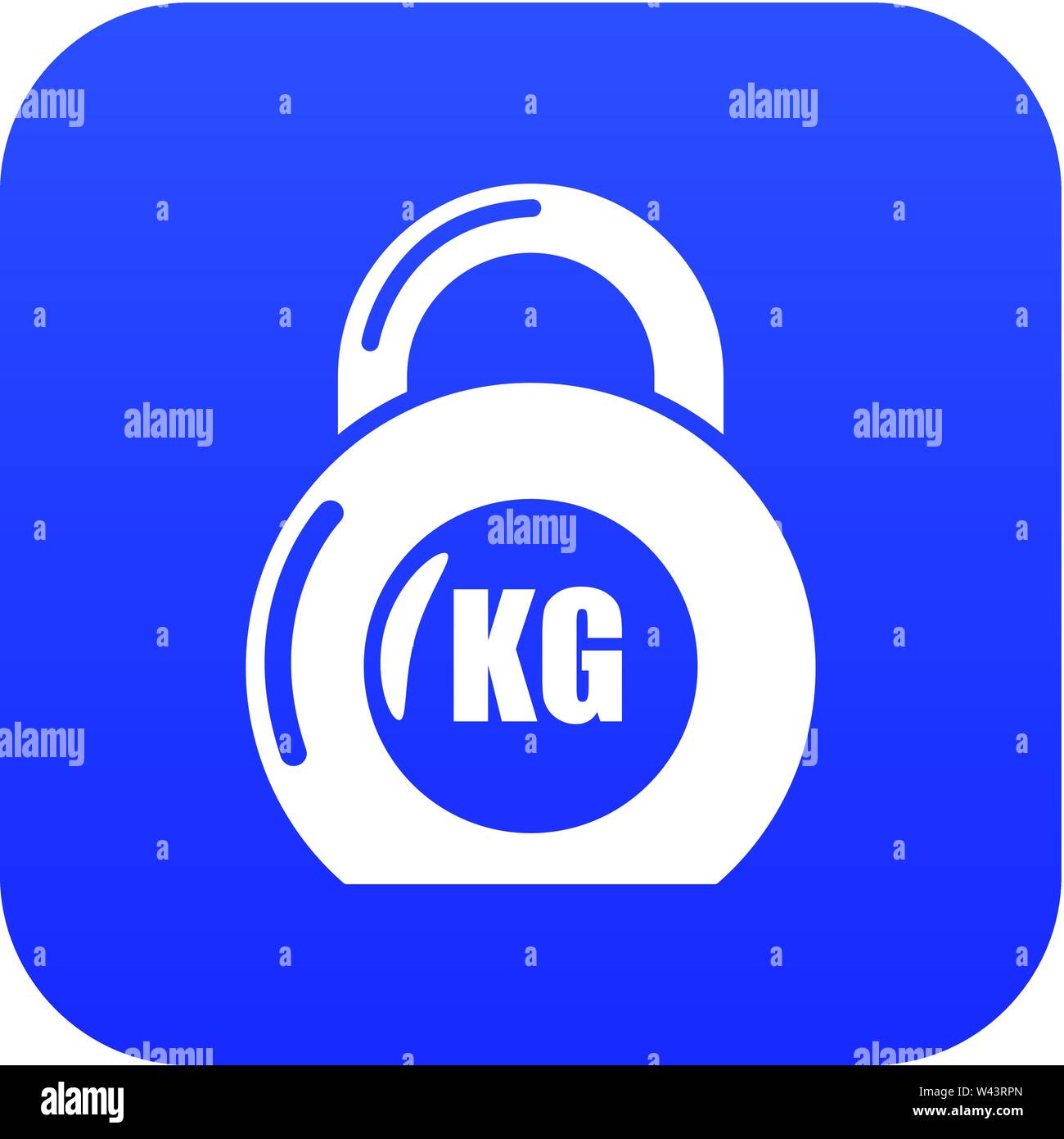 Weight icon, simple style Stock Vector Image & Art - Alamy