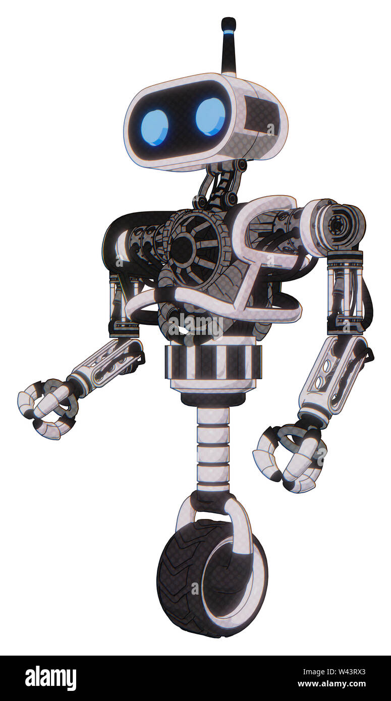 Robot containing elements: dual retro camera head, cute retro robo head ...