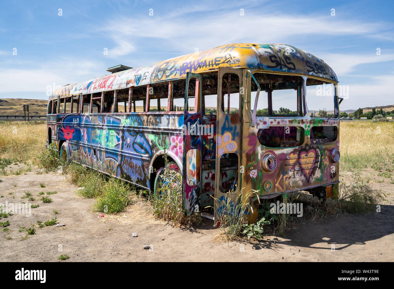Washtucna, Washington - July 4, 2019: Famous Pacific Northwest icon ...