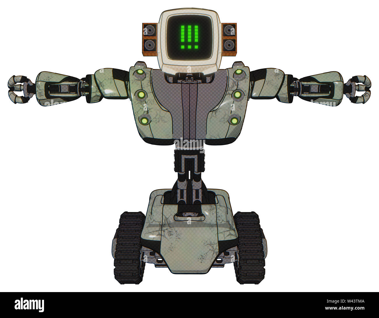Bot containing elements: old computer monitor, pixel exclamation point ...