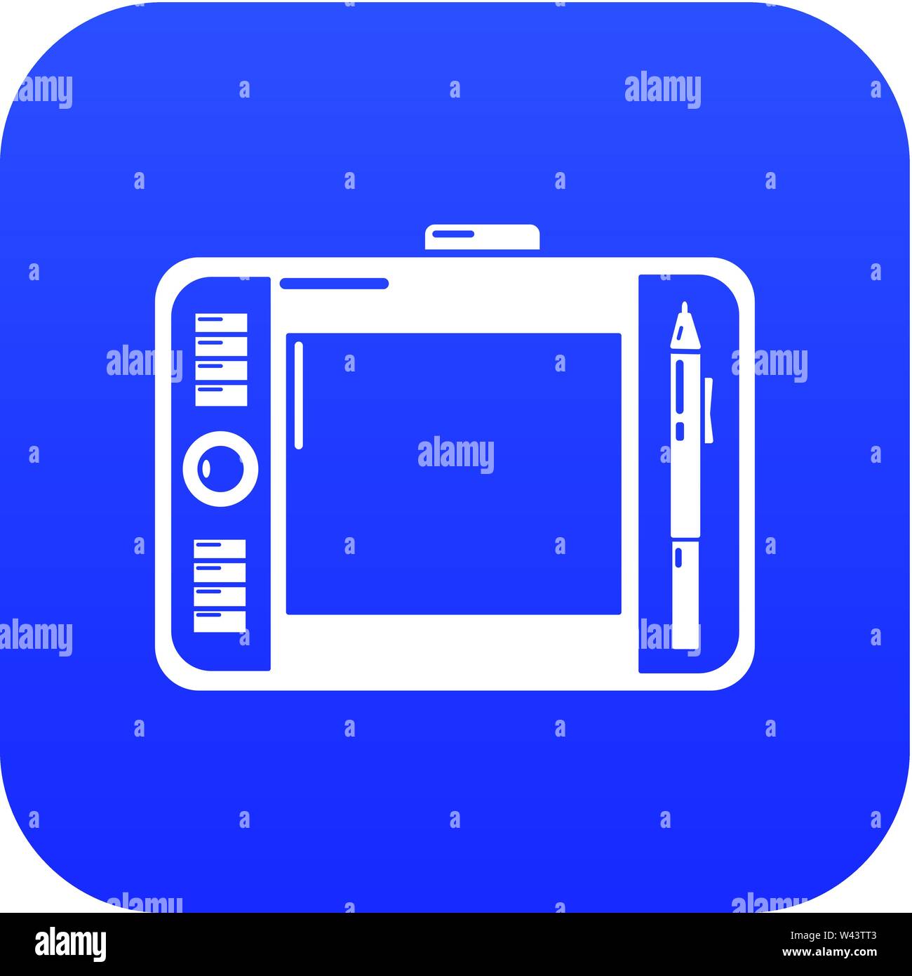 Graphic tablet icon, simple black style Stock Vector Image & Art - Alamy