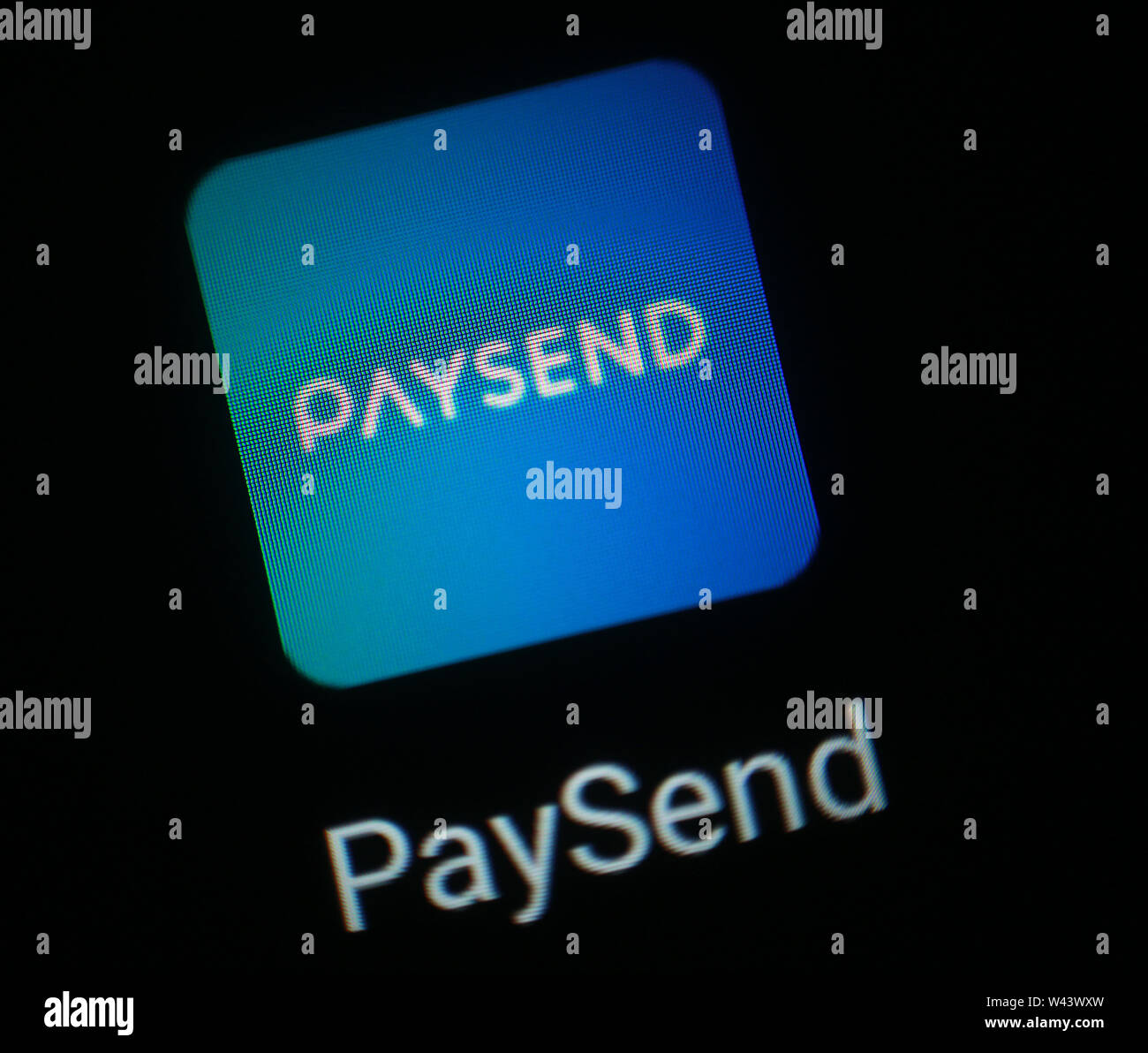 Paysend icon hi-res stock photography and images - Alamy