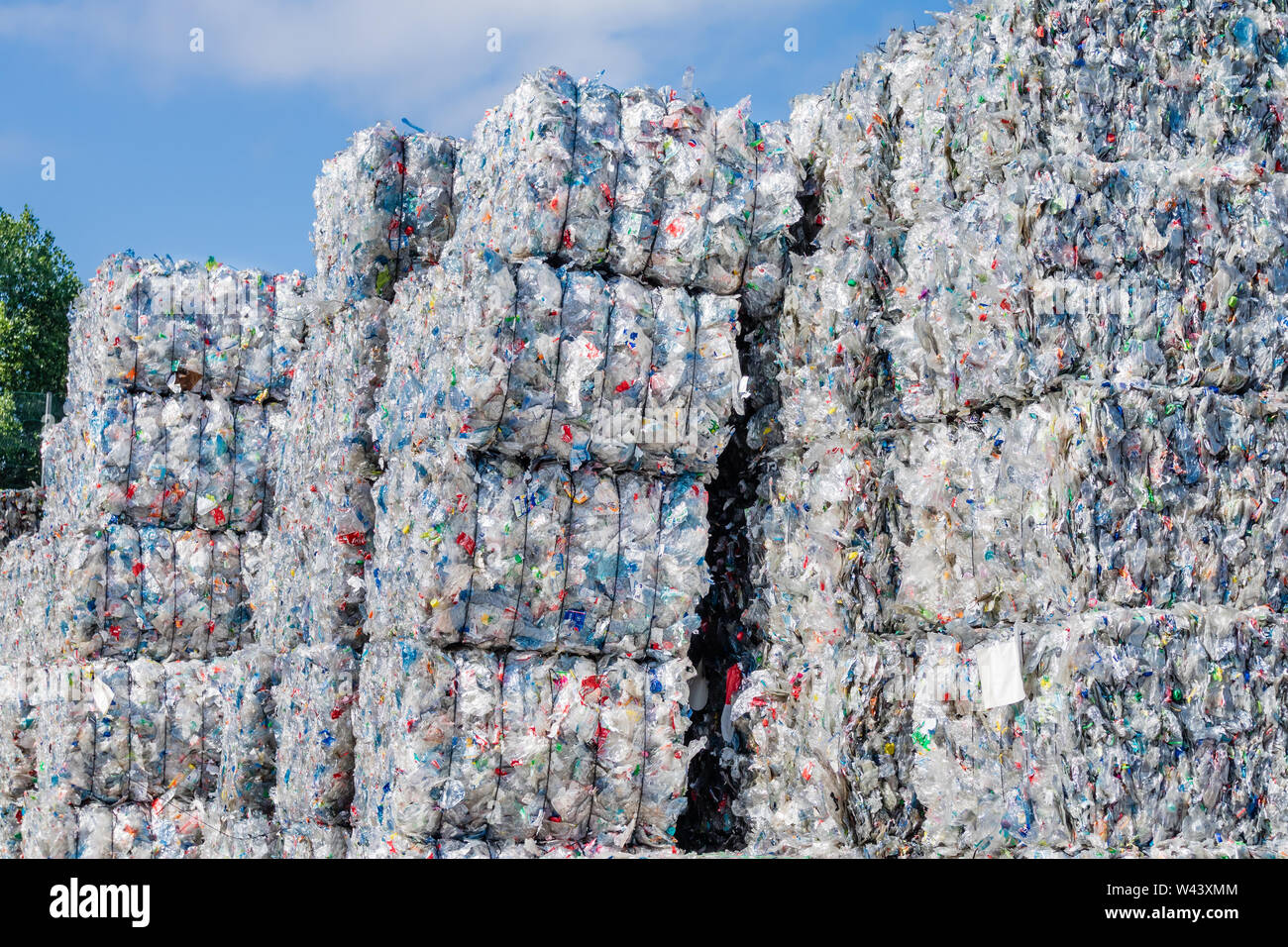 Plastics recycling centers and its raw material as collection ...