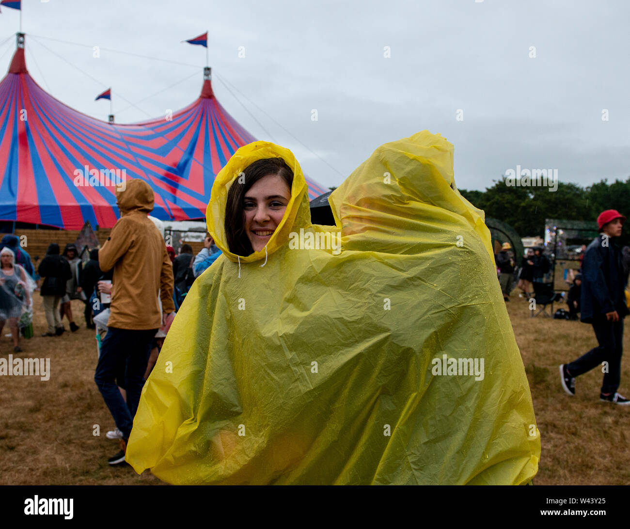 Sheltering from rain tent hi-res stock photography and images - Alamy