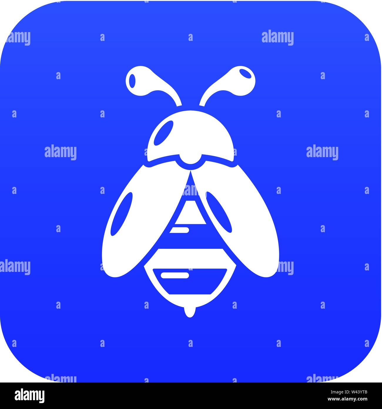 Bee icon, simple black style Stock Vector Image & Art - Alamy