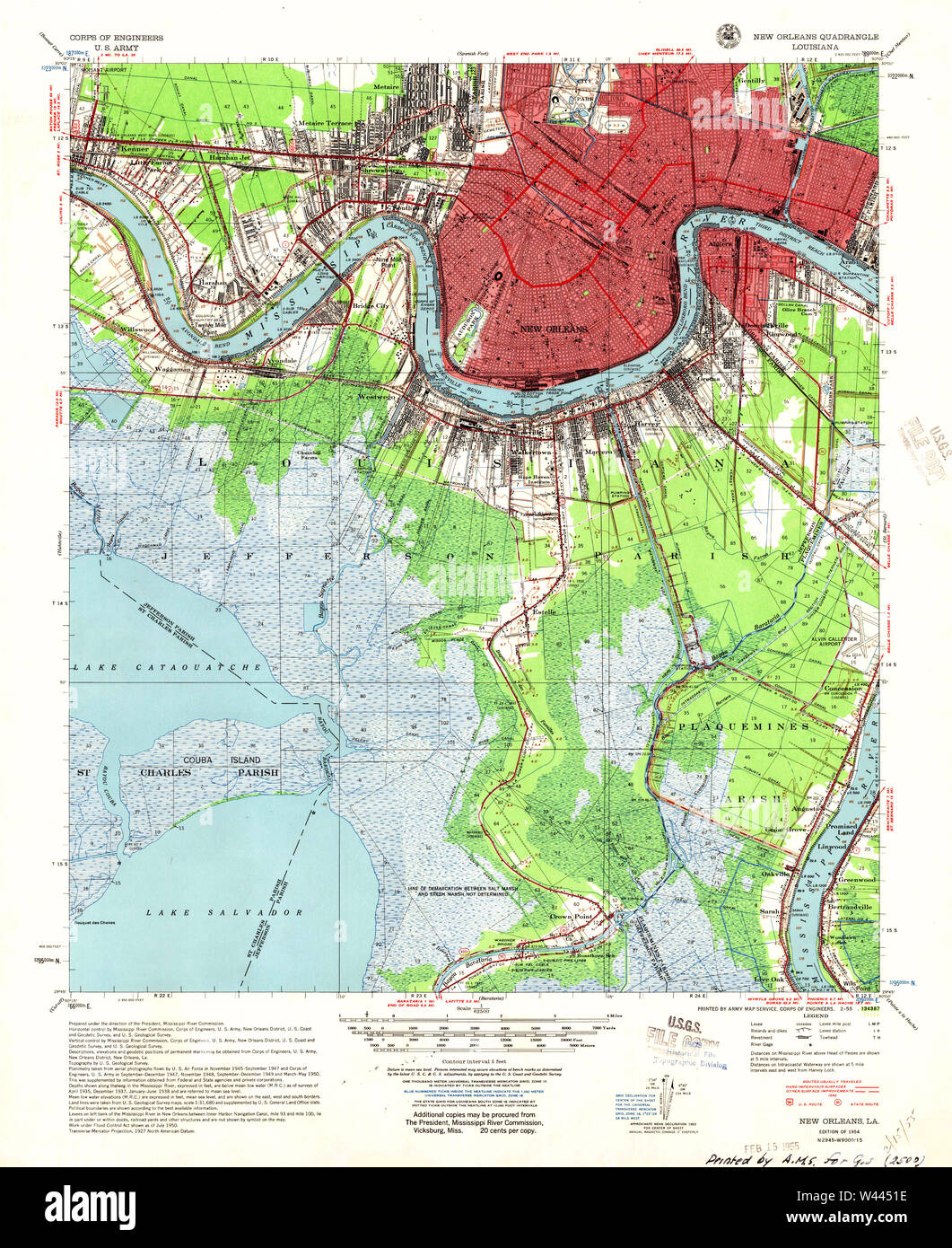 Historical new orleans map hi-res stock photography and images - Alamy