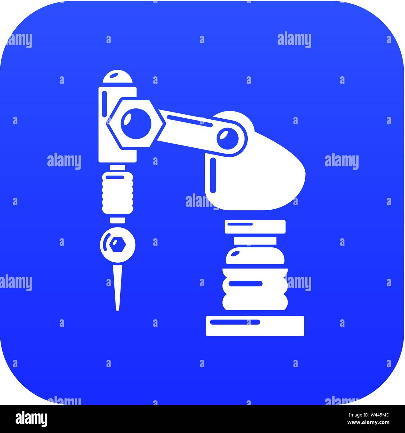Drilling machine icon, simple style Stock Vector Image & Art - Alamy