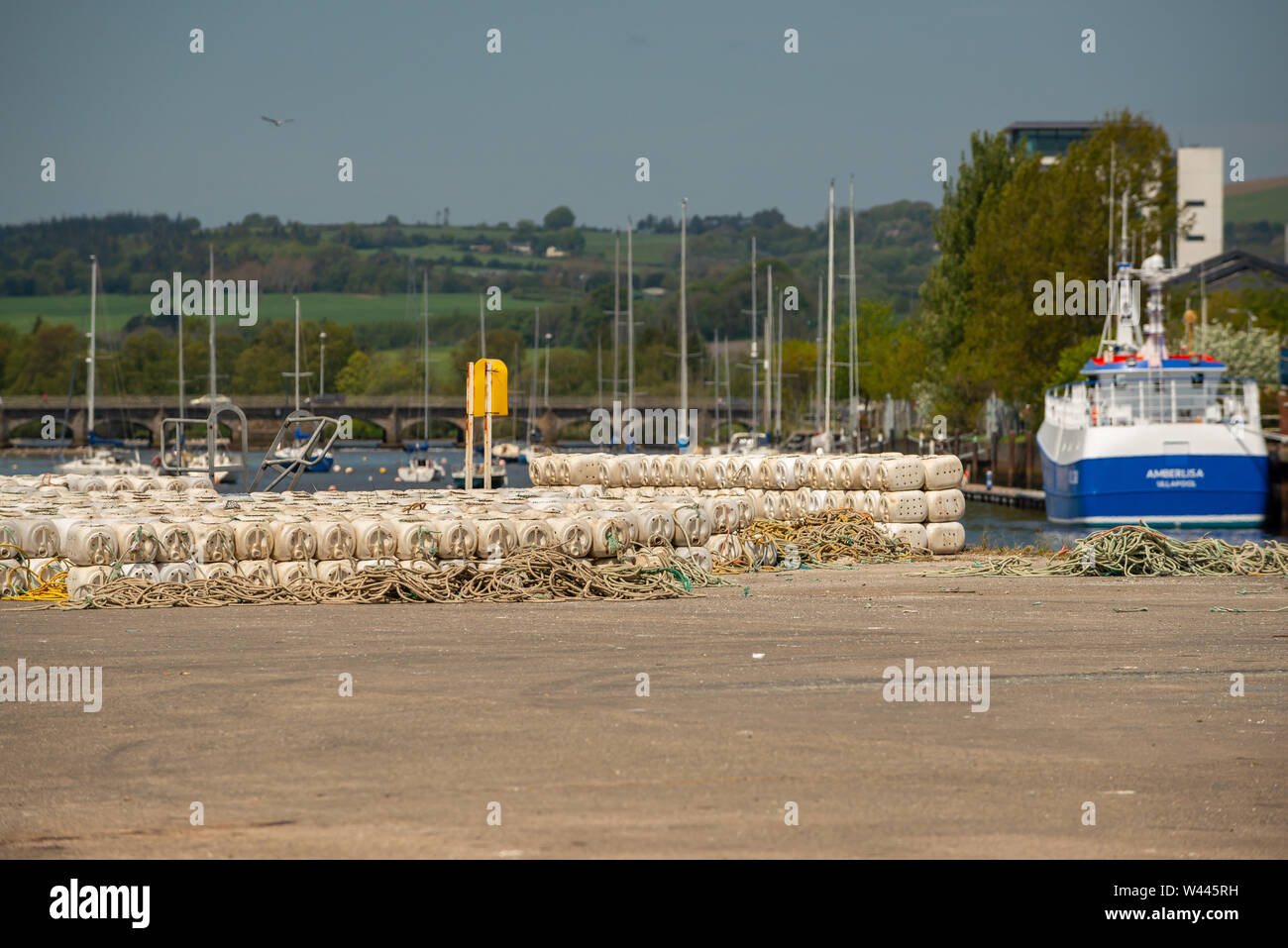 Harbour in Arklow, Ireland Stock Photo - Alamy