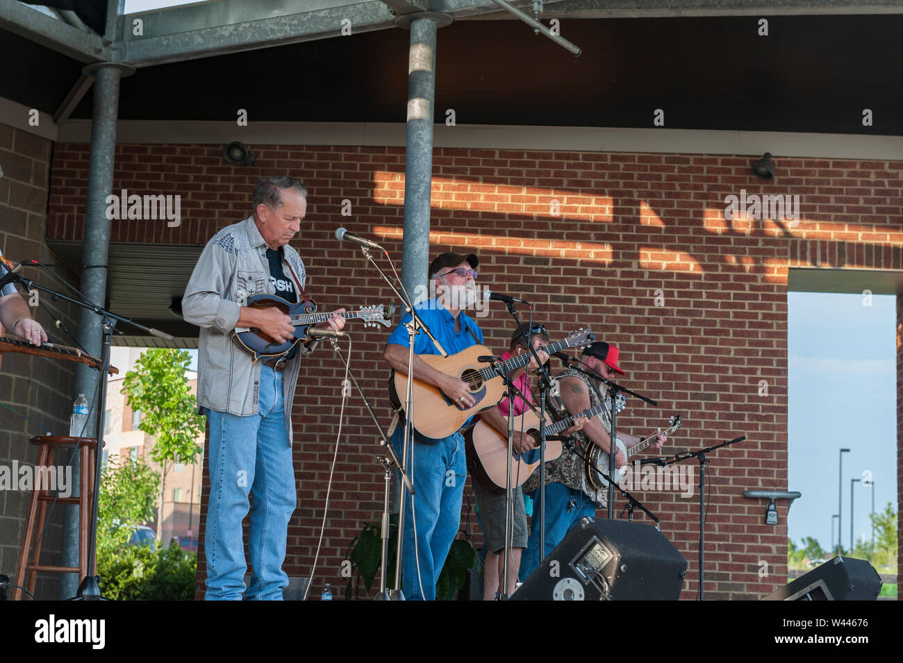 Custom Made Bluegrass performing at Southland Jamboree July 18, 2019 ...