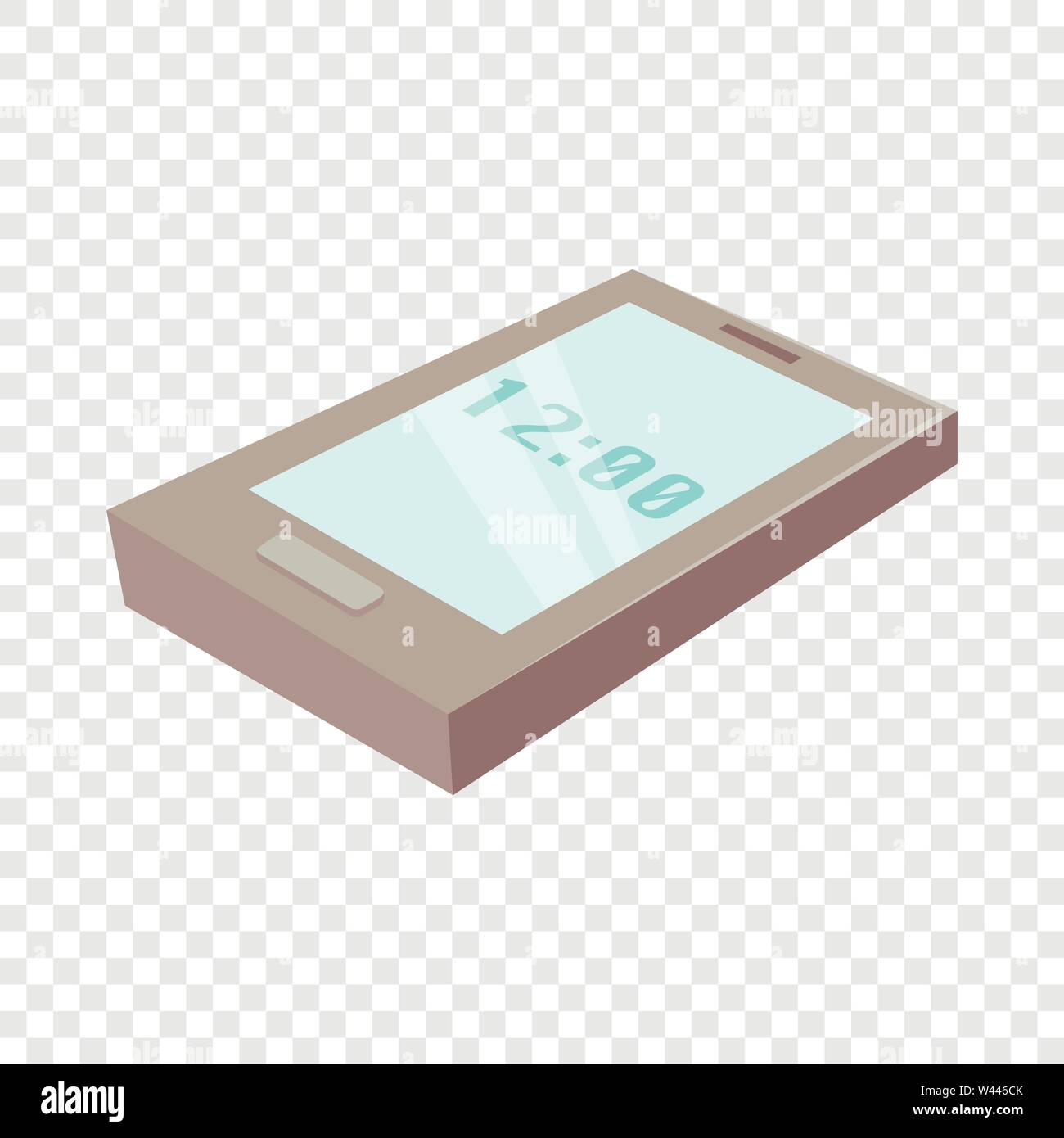 Watch on mobile phone icon, cartoon style Stock Vector Image & Art - Alamy