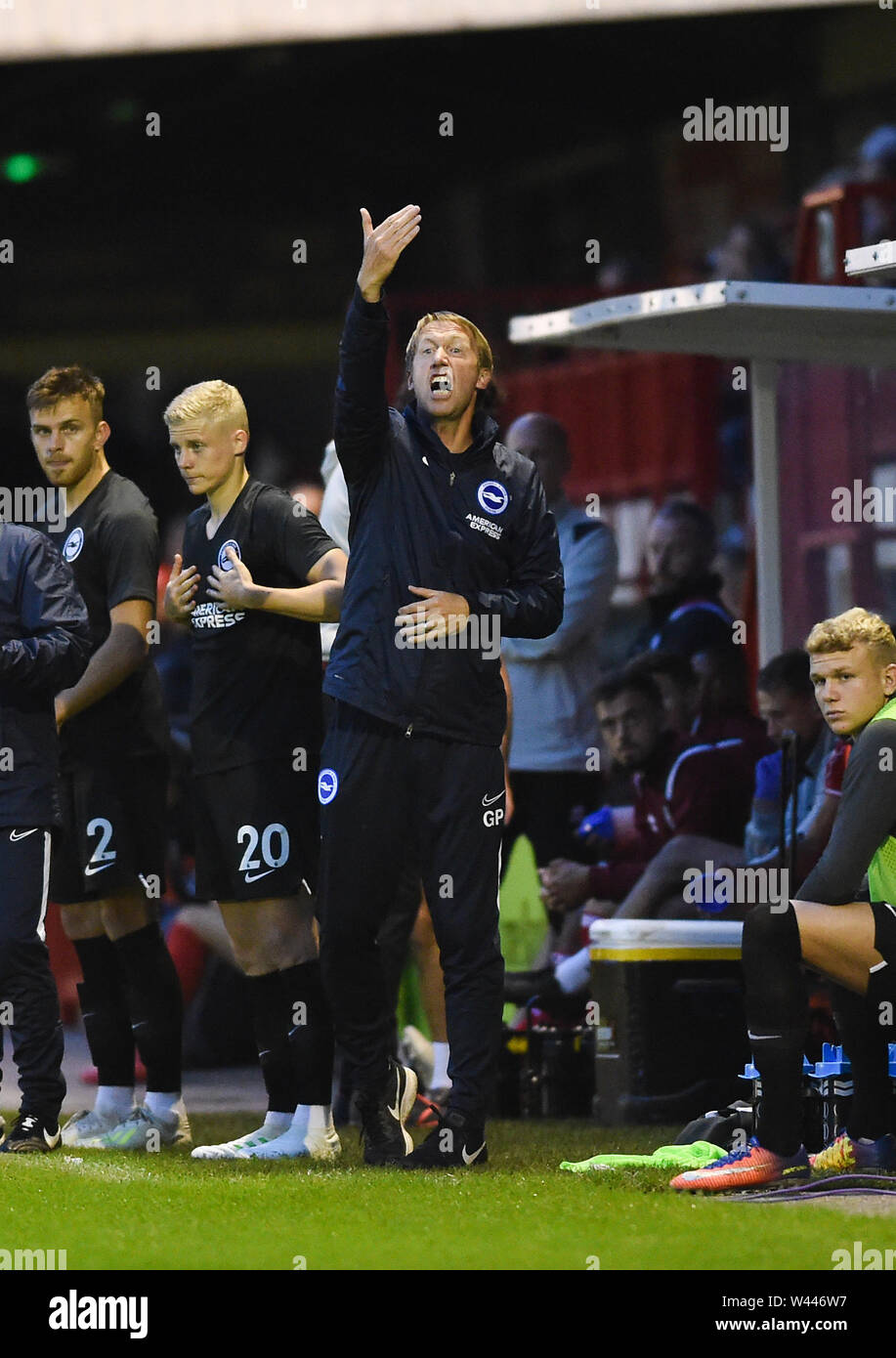Sports coach shouting hi-res stock photography and images - Alamy
