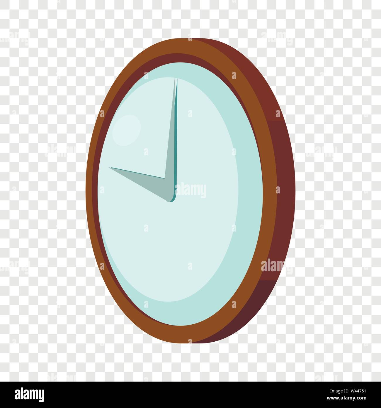 Round wall clock icon, cartoon style Stock Vector Image & Art - Alamy