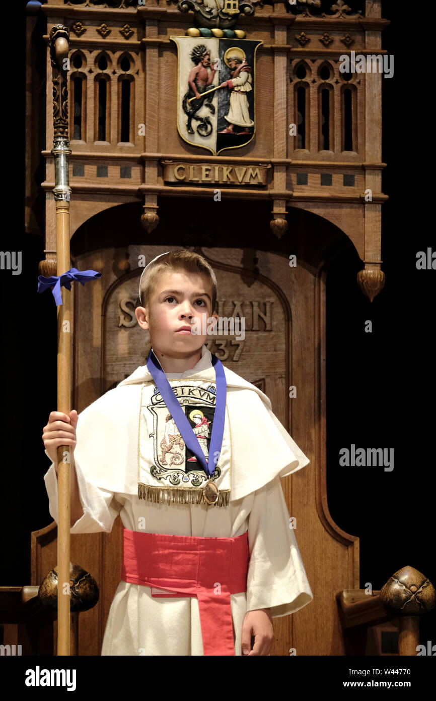 Innerleithen, UK. 19th July, 2019. St Ronans Cleikum Dux Boy of St ...
