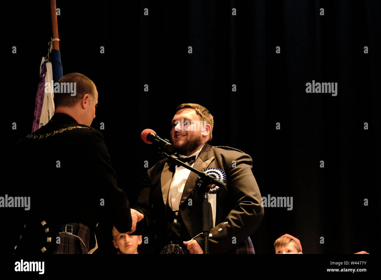 Innerleithen, UK. 19th July, 2019. St Ronans Cleikum Innerleithen ...