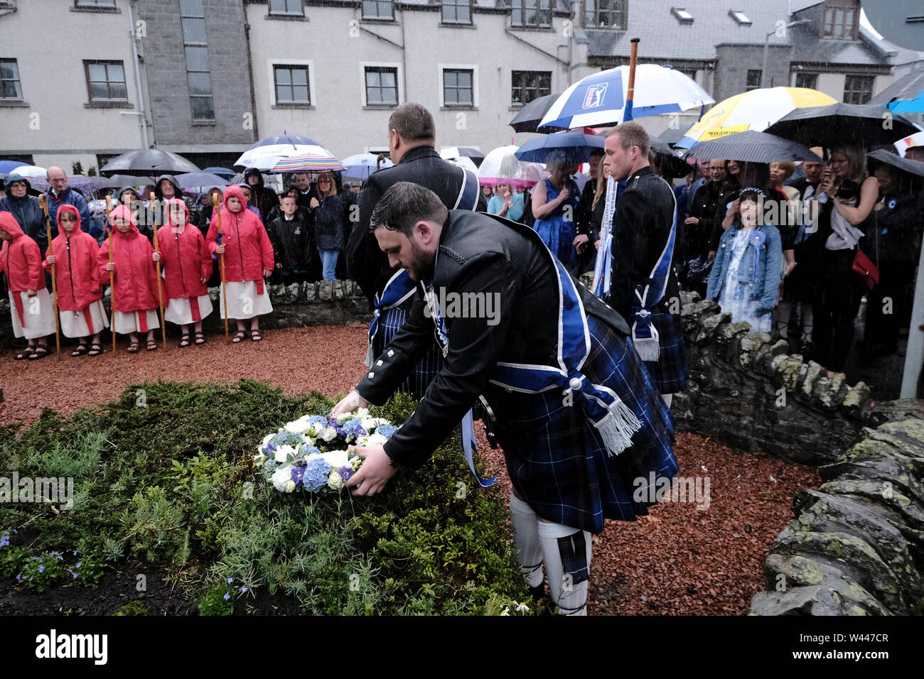 Innerleithen, UK. 19th July, 2019. St Ronans Cleikum Innerleithen ...