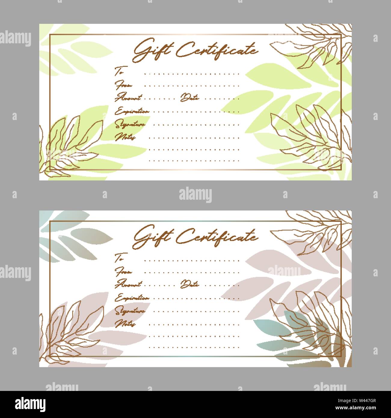 Free Printable Gift Certificate Templates