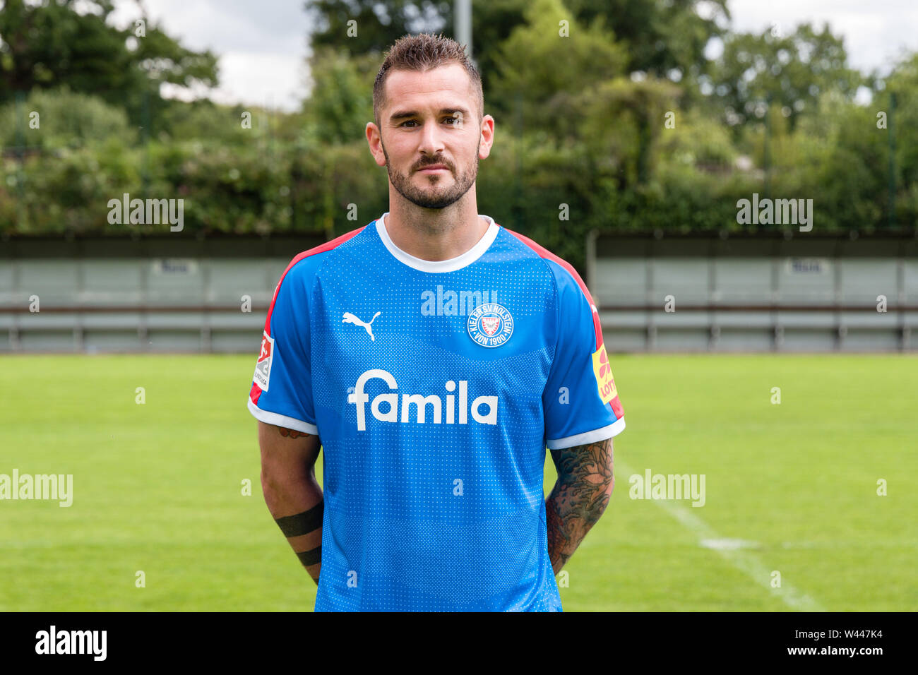 Kiel, Germany. 19th July, 2019. Soccer 2nd Bundesliga: Holstein Kiel ...