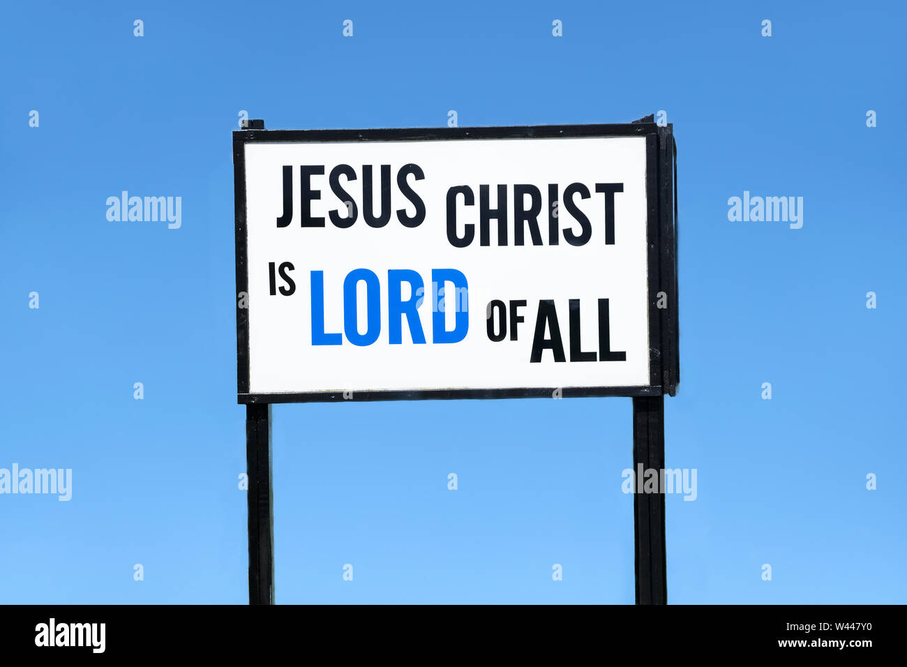 Jesus Is Lord Sign