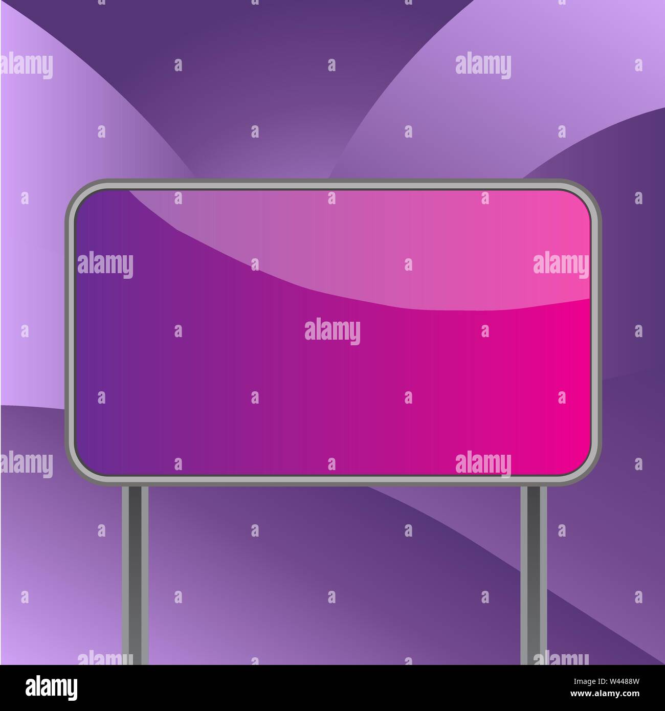 Board ground metallic pole empty panel plank colorful backgound ...