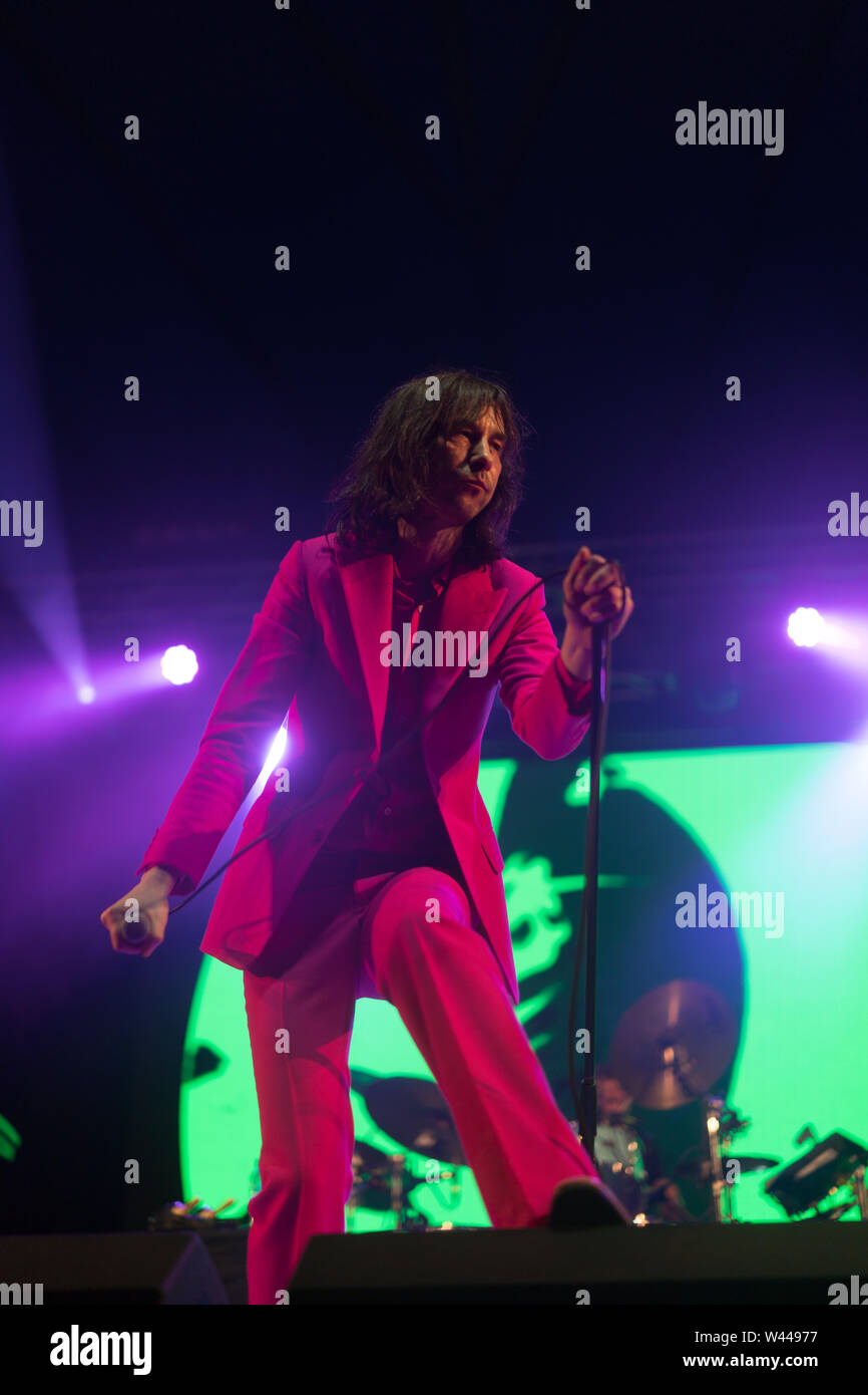 Henham Park, Suffolk, UK. Friday, 19 July, 2019. Primal Scream ...