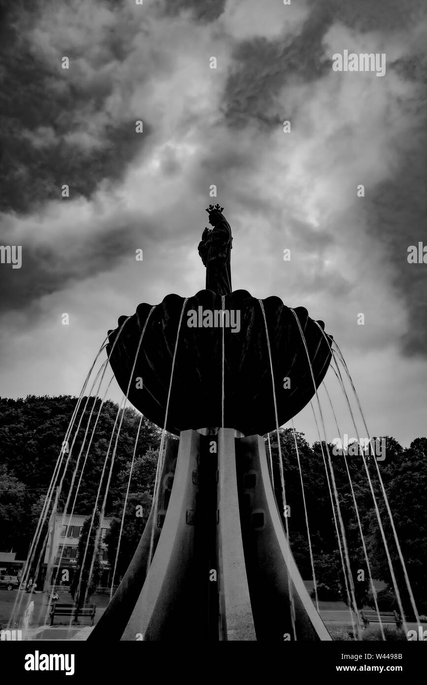 Canada quebec city saint Black and White Stock Photos & Images - Alamy