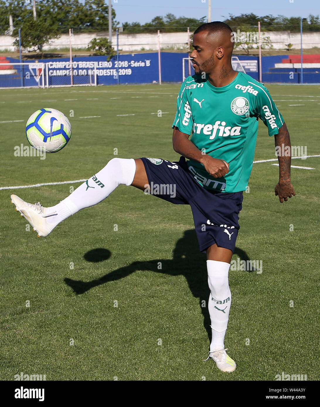 Fortaleza, Brazil. 19th July, 2019. Felipe Pires, from SE Palmeiras ...