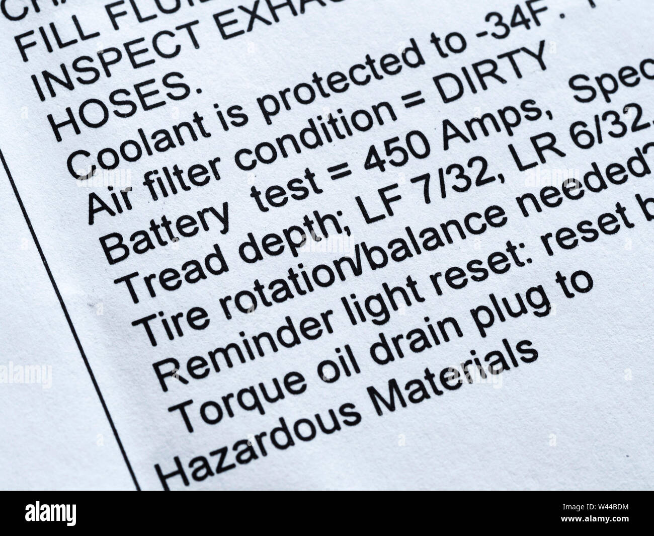 Inspection Results Paper High Resolution Stock Photography and Images ...