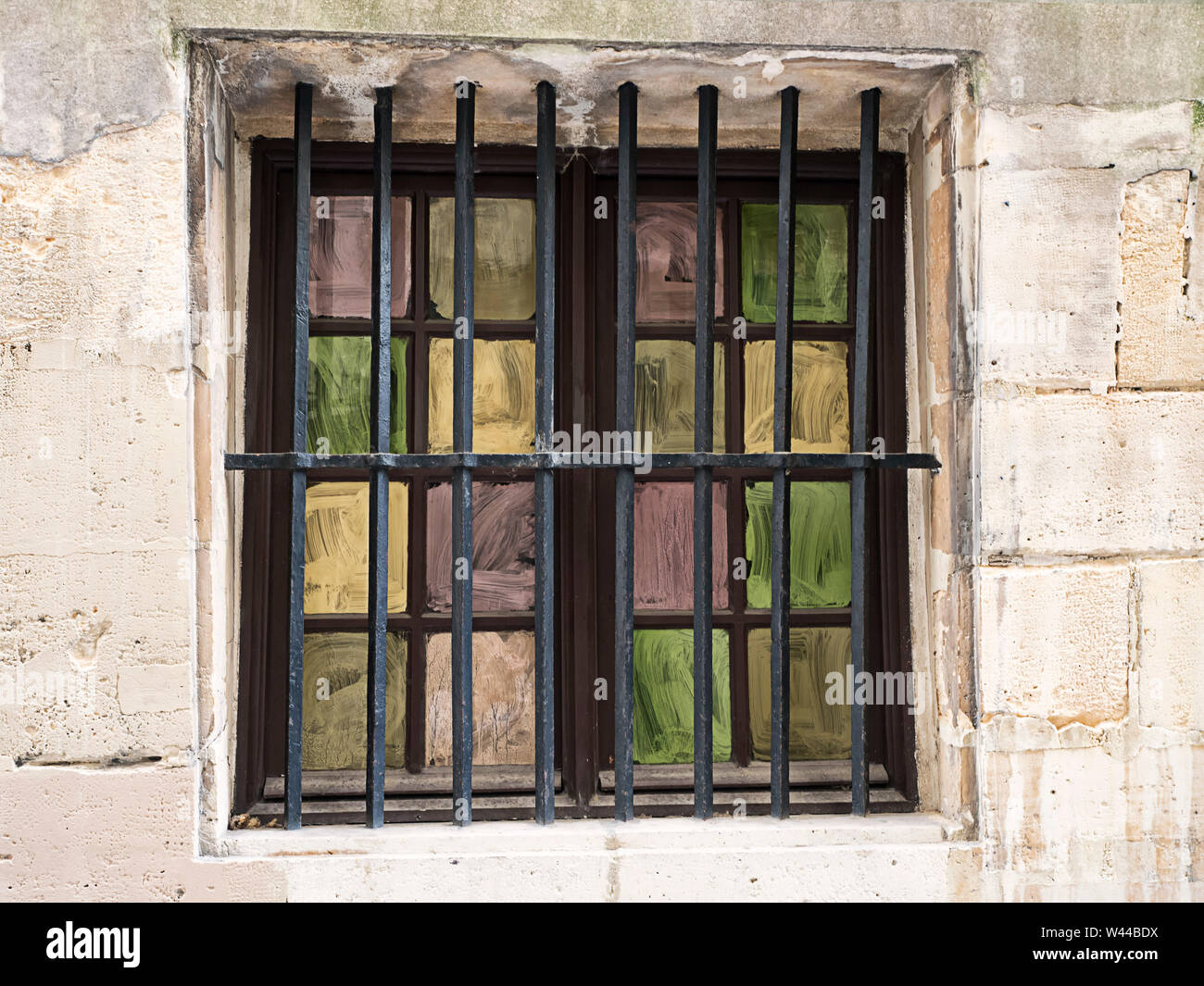 Wrought iron bars hi-res stock photography and images - Alamy