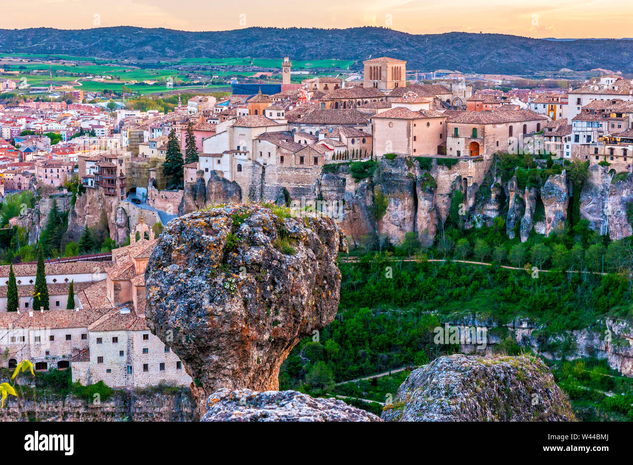 Ciudad de Cuenca. Castilla la Mancha. España Stock Photo - Alamy
