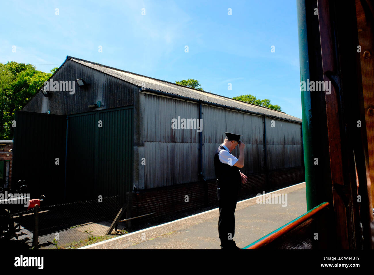 The Isle of Wight Steam Railway Stock Photo - Alamy