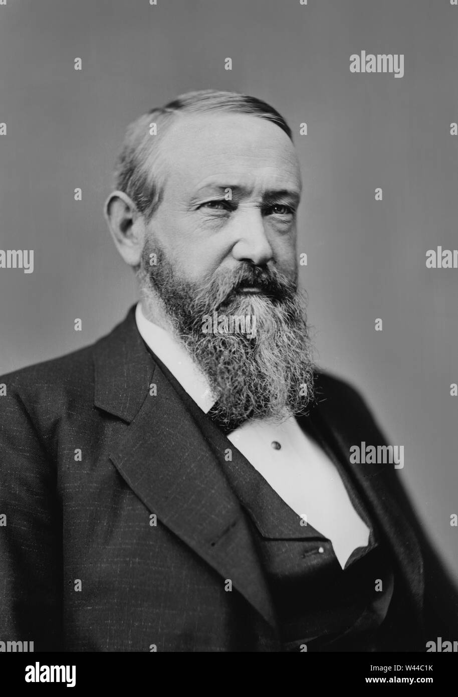 Benjamin Harrison (1833-1901), 23rd President of the United States 1889 ... Benjamin Harrison (1833-1901), 23rd President of the United States 1889 ...