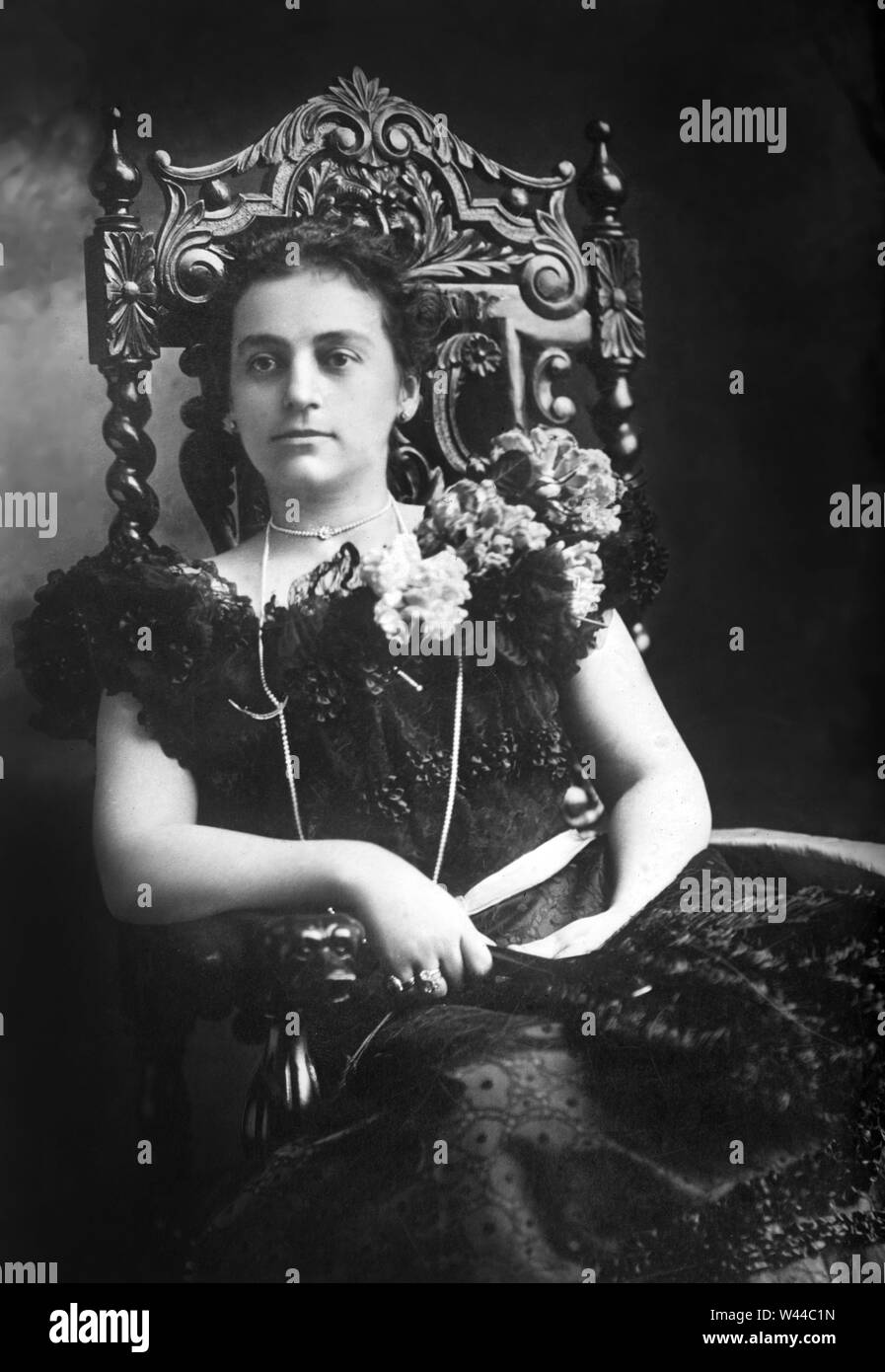 President harrison and wife hi-res stock photography and images - Alamy