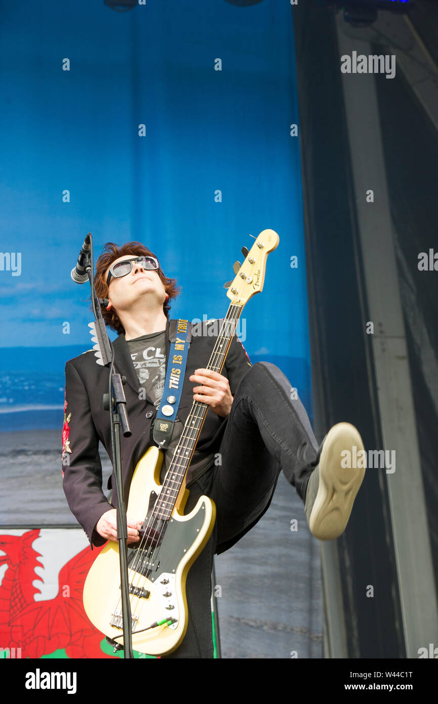 England, Sheffield, Tramlines Festival, 19th July 2019. Manic Street ...