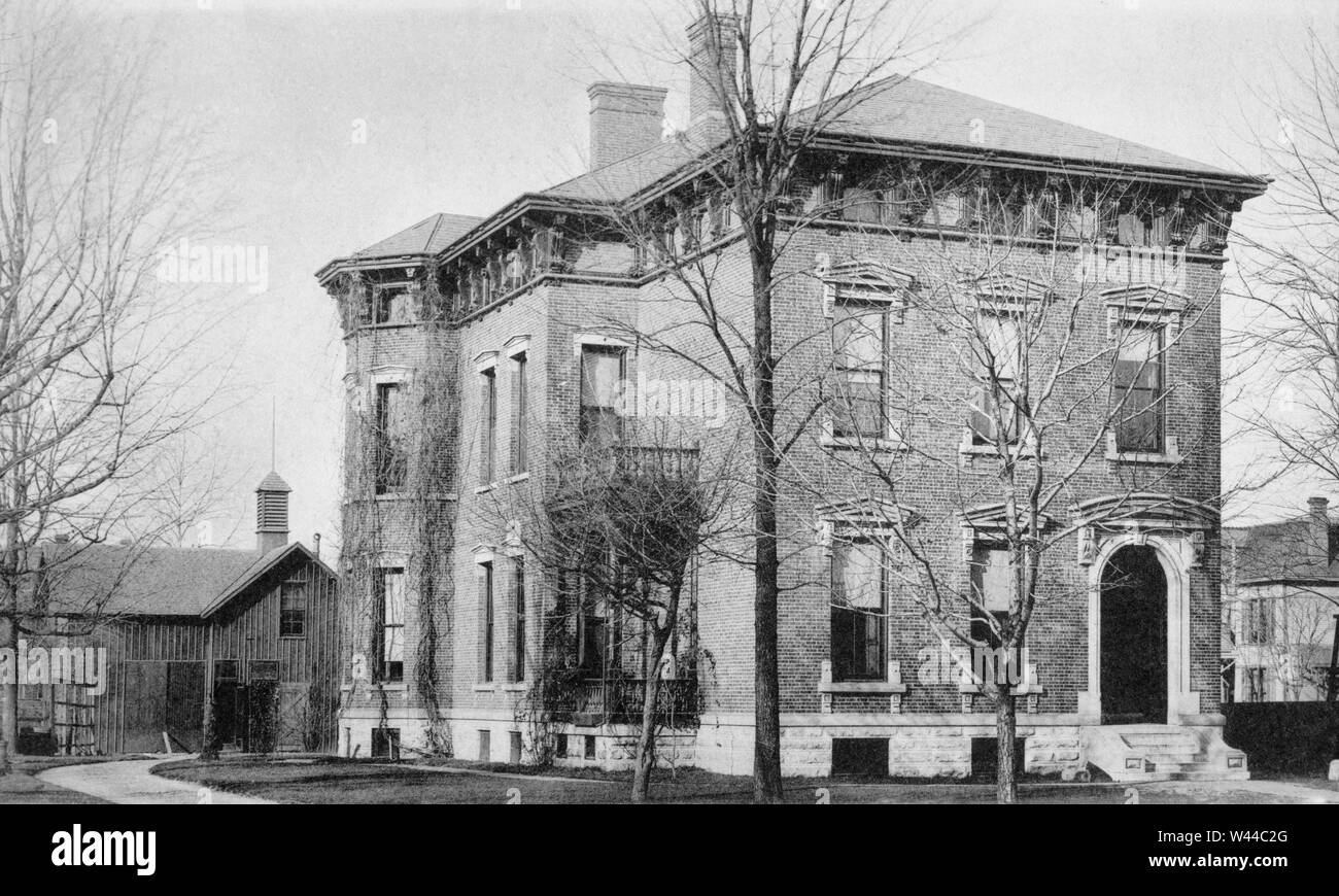 Benjamin harrison house hi-res stock photography and images - Alamy